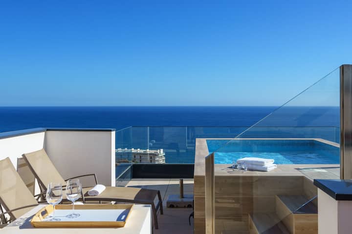 Middel Views Private Pool Penthouse - Fuengirola