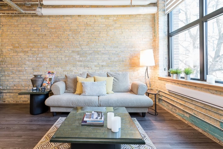Le Loft - Winnipeg Cozy Exchange District Condo - Winnipeg