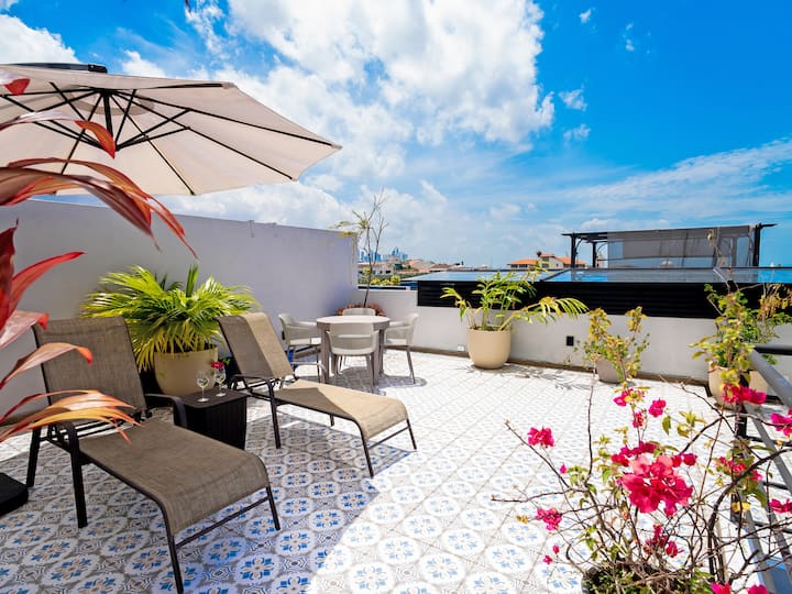 The Rooftop Condo By Acomodo @Cascoviejo - Panama