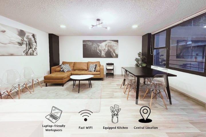 Polanco Apt Steps From Masaryk Ave Ideal For Group - Mexico City