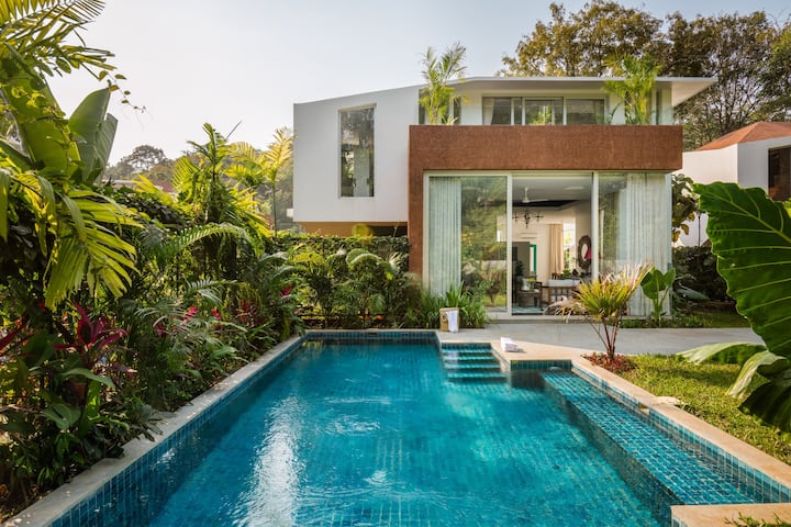 Lamacedo - Peaceful Villa Amidst Nature In Assagao - Goa