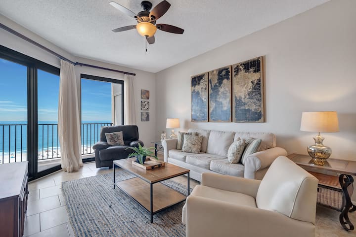 Phoenix Vi 1214 | Beachfront | Garage Parking - Orange Beach, AL