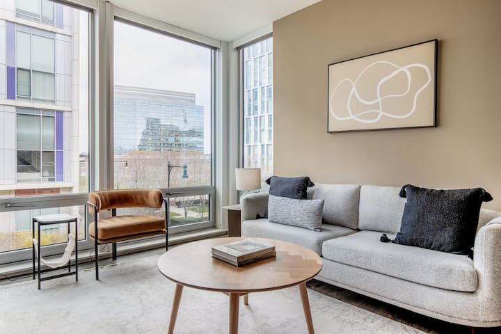 Blueground | E Cambridge, Gym & W/d, Nr Lechmere T - Cambridge, MA