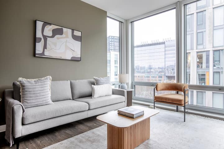 Blueground | E Cambridge, Gym & W/d, Nr Lechmere T - Cambridge, MA