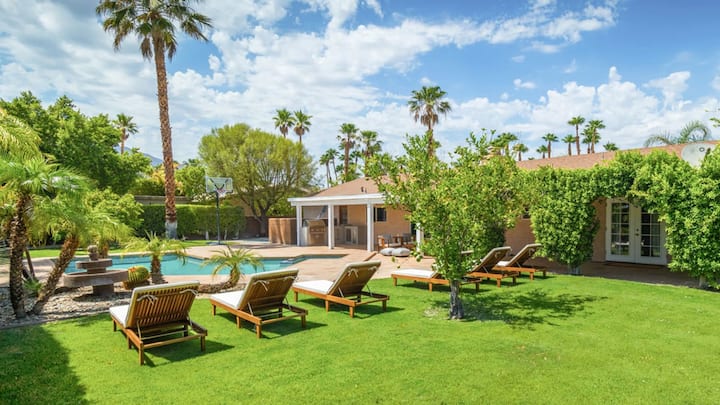 18 Pax Spacious Villa W Pool, Spa And Game Room - Palm Springs