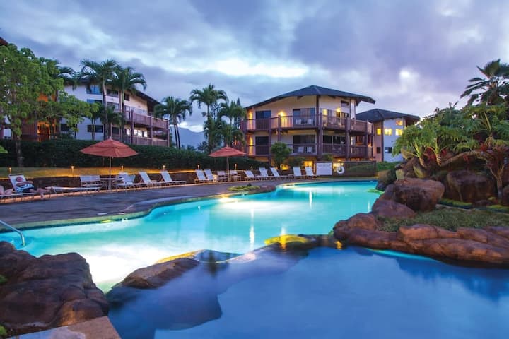 Princeville Paradise 1br Suite @ Wyndham Ka Eo Kai - Kauai, HI