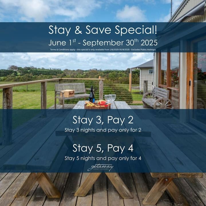 Blue Wren Cottage Farm Stay - Fish Creek