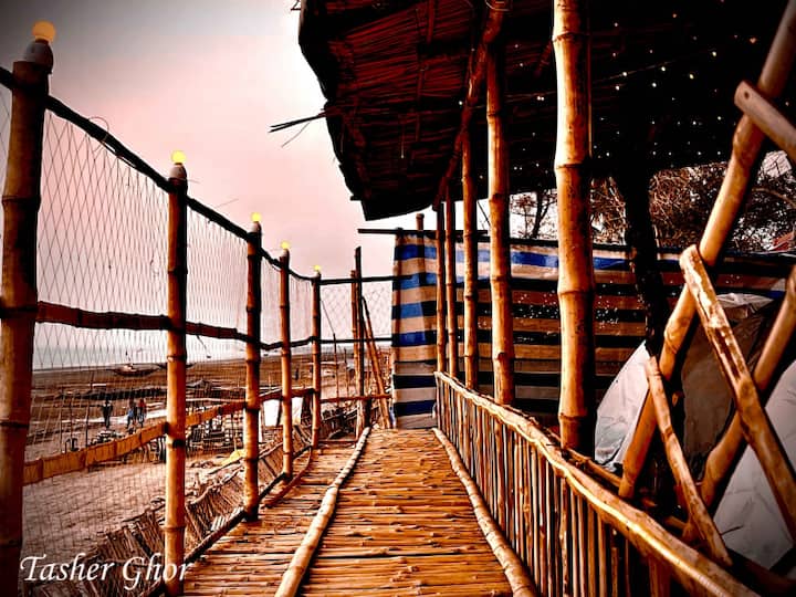 Tasher Ghor - Mousuni Island (Non Ac Mud Cottage) - Bakkhali