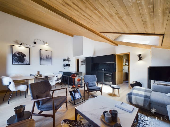 Bedroom Duplex 80sqm For 8 People In The Centre Of - La Rosière