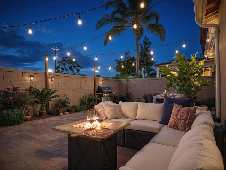 Spacious Disney Retreat With Pool Table Fire Pit - Placentia, CA