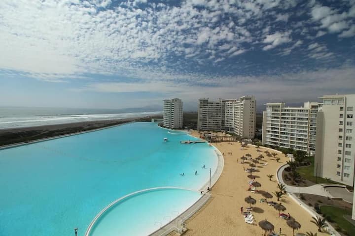 Beautiful Front Line Apartment In La Serena. - La Serena