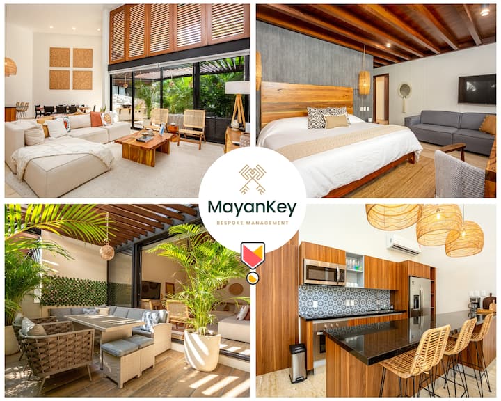 Huge Luxury 4br Playacar | Gym | Pool | Sleeps 12 - Playa del Carmen