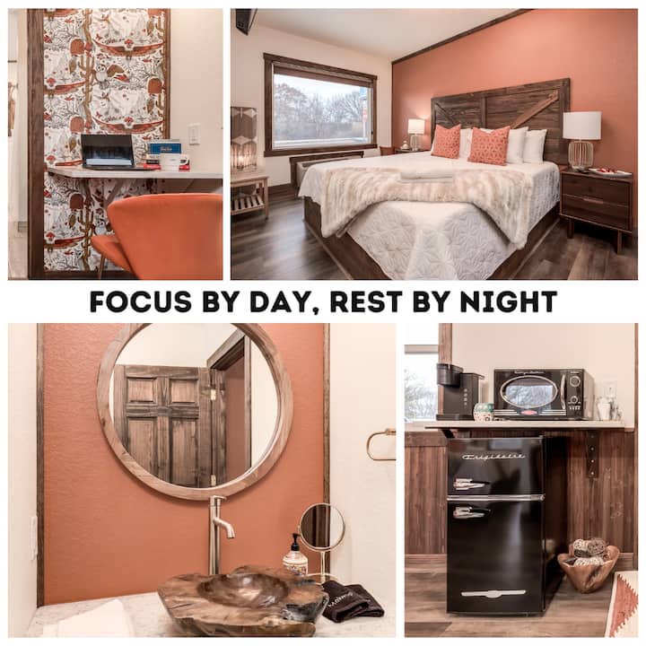 Stay Simple | Workspace + Free Parking - Hastings, MN