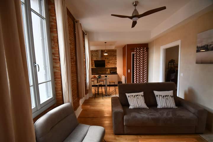 Elégant Toulousain - Central - Métro - Standing - Toulouse