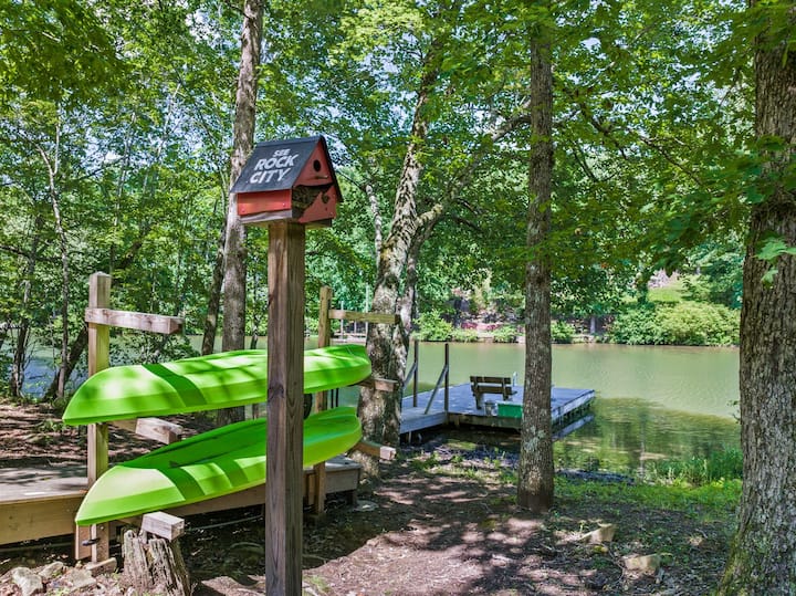 One Oar Missing, Directly On Little River W/double - Mentone, AL