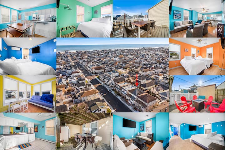 Ventnor Beach House W/ Fire Pit - Egg Harbor Township, NJ