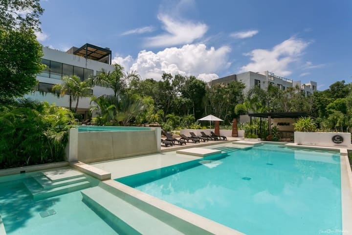 2br Condo Beautiful Common Areas, Sleeps 6! - Akumal