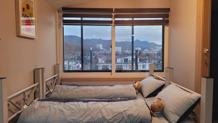 #한옥마을 #경기전 #전동성당 #향교 4층 개인 2인실 - Jeonju-si