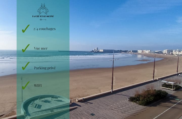Mireille - Appartement 4* Vue Mer - 2/4 Pers - Les Sables-d'Olonne