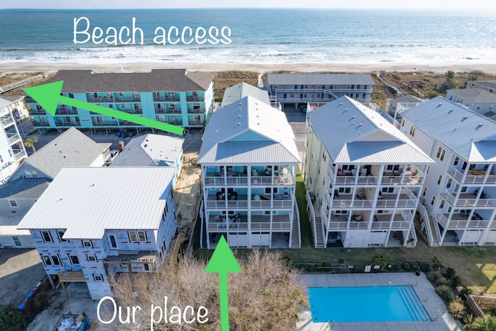 Ocean Views-hot Tub-pool-elevator-ev Charger - Carolina Beach, NC