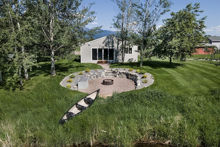 Mt Views, Creekside, Sauna, Glacier Park Adventure - Montana