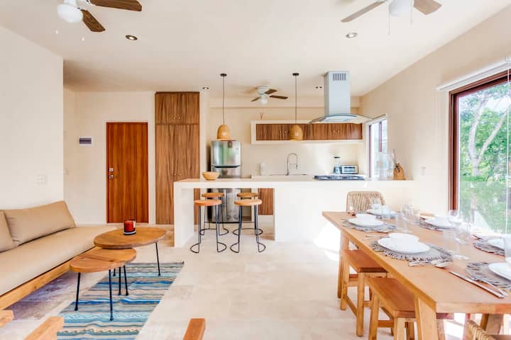 Eco-chic, Private Balconies, Wifi, Pool, 2 Cenotes - Riviera Maya