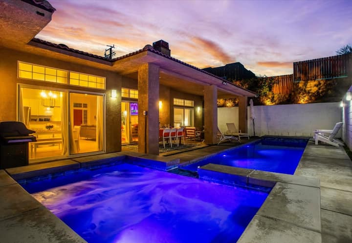 The Desert Gem Pool Spa Gated Home Weekly Discount - Desert Hot Springs, CA