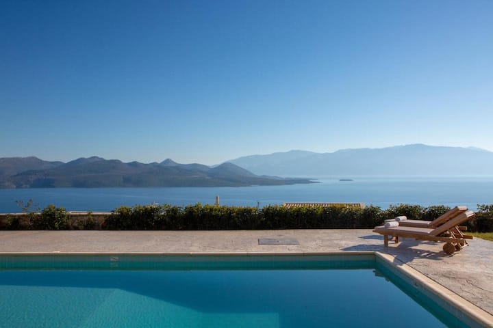 Villa Ventalia With Magnificent Panoramic Sea View - Lefkada