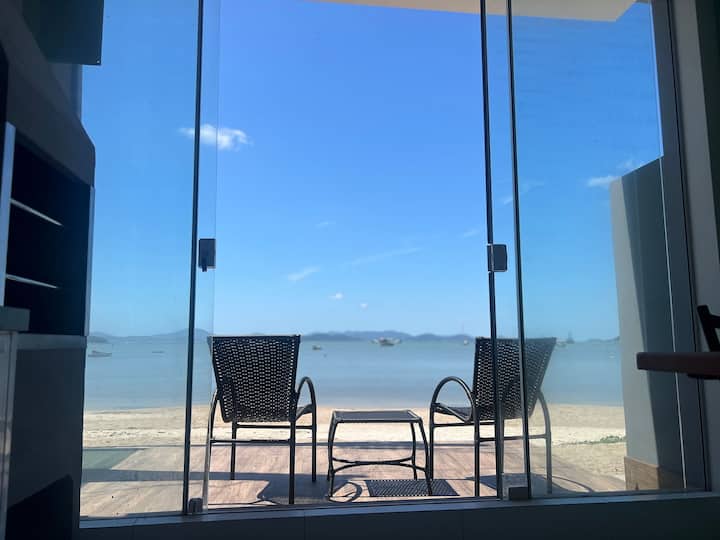 Pé Na Areia! Casa Aconchegante Frente Mar! Sv27h - Governador Celso Ramos