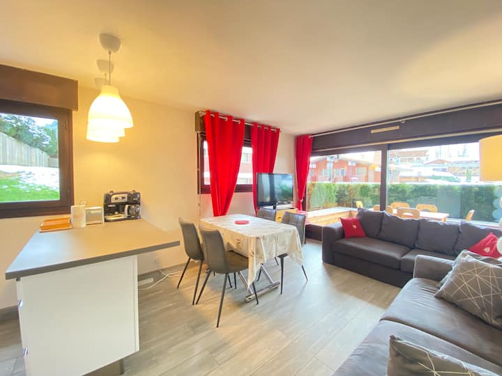 Studio Avec Coin Montagne, Terrasse, Centre Villag - La Clusaz