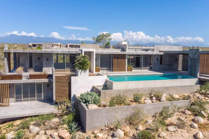 Arroyo Escondido -Luxe Oceanview Contemporary Home - Todos Santos