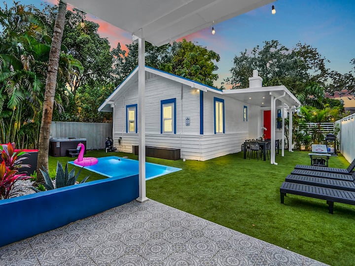 Bungalow House | 6br Pool | Little Havana - Miami