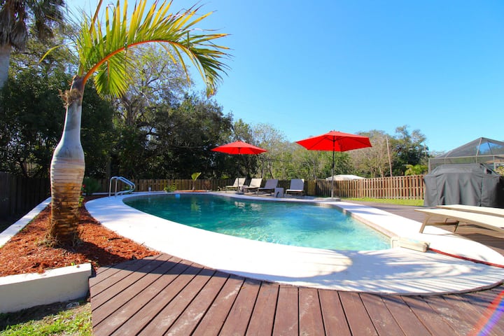 Sun-soaked Fl Haven | Heated Pool | Palm Harbor - Palm Harbor, FL