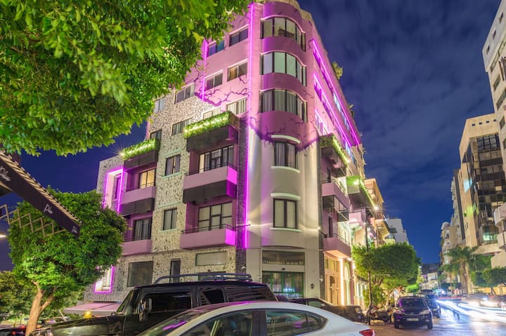 Anoor 209 Studio In Gemmayze W/balcony - Beirut