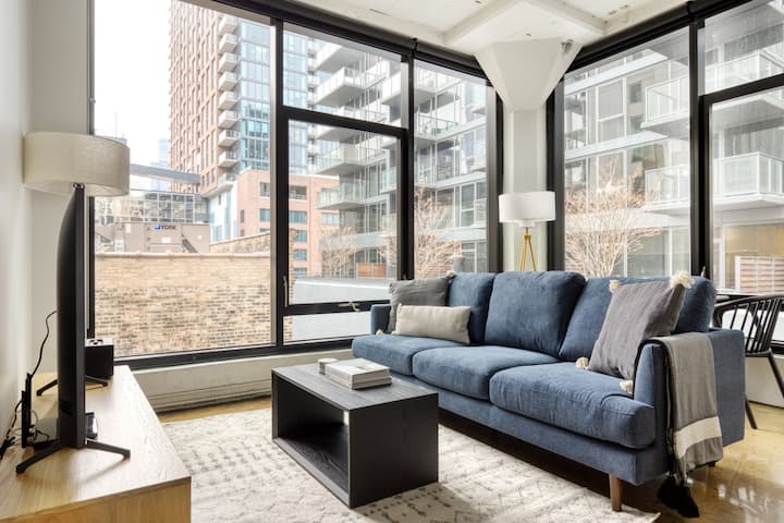 Blueground | River N, Gym & Roof, Nr Riverwalk - Chicago