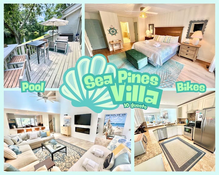 Winter Savings! Sea Pines W/ Tennis, Beach Club - Hilton Head Island, SC