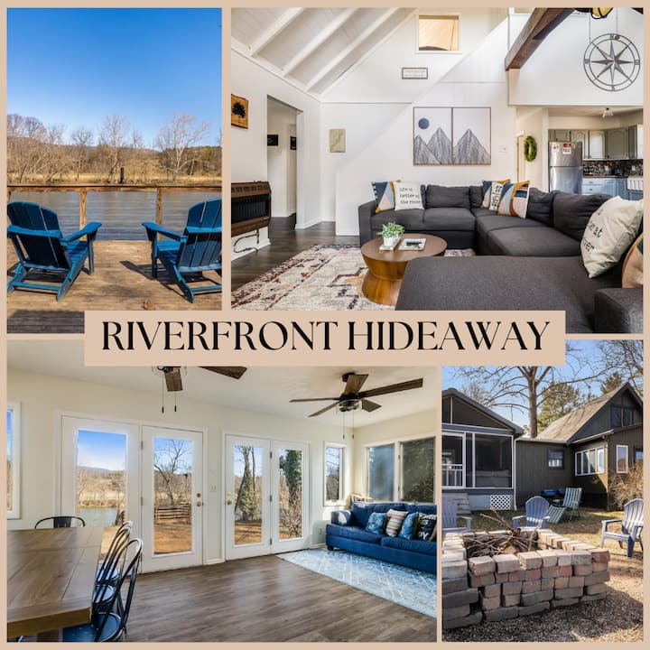 Serene River Retreat | Double Decks, Hot Tub - Shenandoah, VA