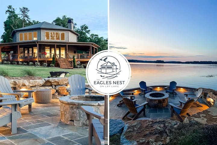 Eagles Nest On Lay Lake: Firepit & Stunning Views - Alabama