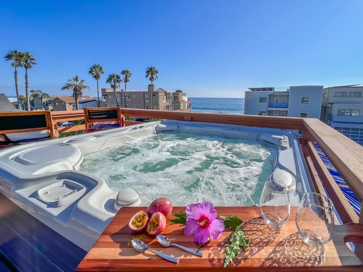 No Cleaning Fee! Luxury Oceanview W/spa & Pets Ok - Oceanside, CA
