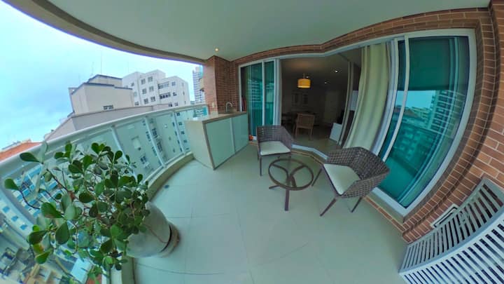 Estanconfor 909 - 2 Bedrooms Executive Apart. - Santos