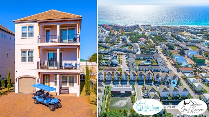 Lux Beach Home Golf Cart Heated Pool 2min To Beach - Destin, FL