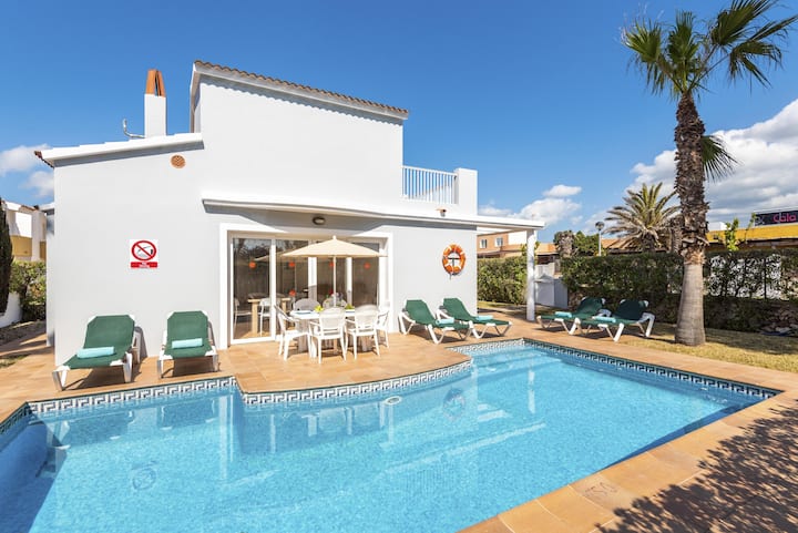 Marta 3 Bedroom Villa, Cala Blanca - Minorque