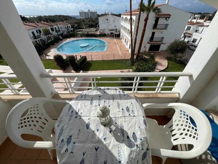 Mitjana - Apartamento Con Piscina. - Minorque