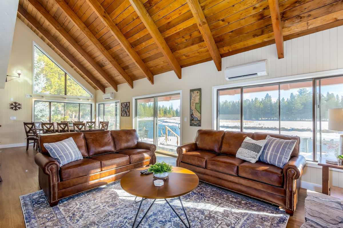 Eclipse-River Front Home, AC, Hot Tub - Houses for Rent in Sunriver ...