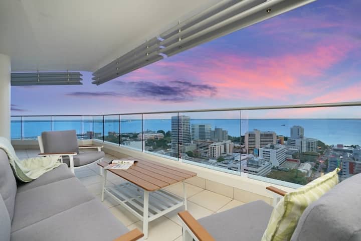 Magnificent City Location, Harbour Views, Pool/gym - Darwin