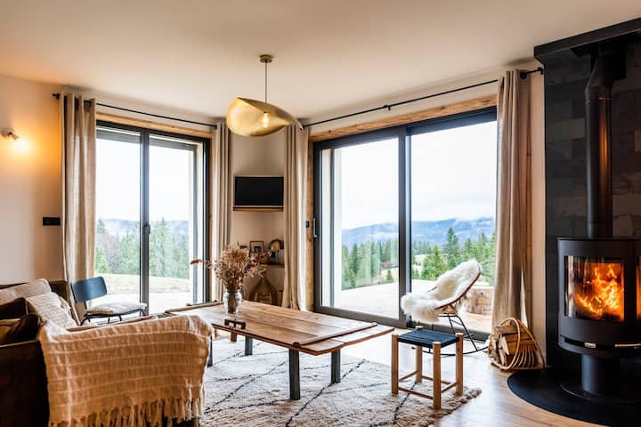 Gîte De Prestige Avec Vue Panoramique D'exception - Prémanon