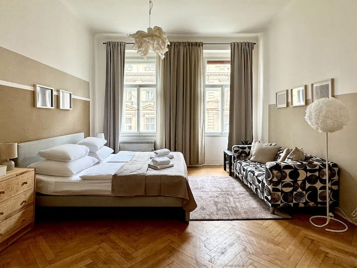 2bd Apartment In Vinohrady - Praga