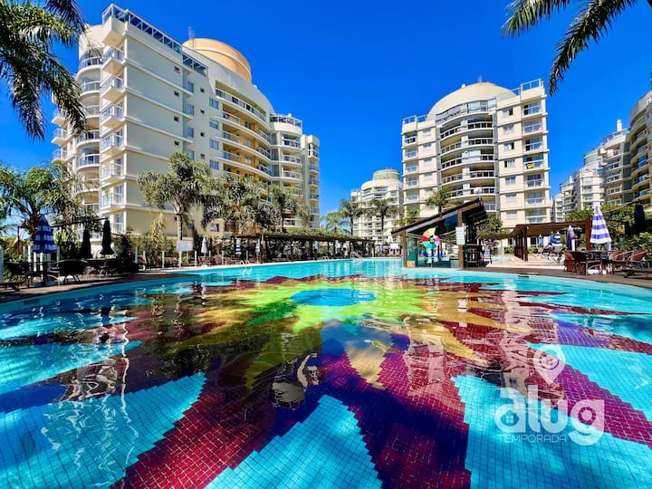 N2604 Vista Top! Apto Praia Beto Carrero Home Club - Penha