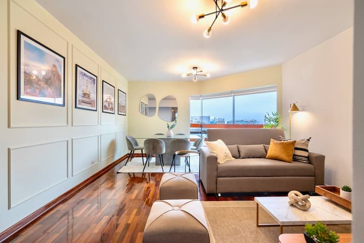 Alu Apts|modern 4bdr,f/dbl.tree Hilton,wifi 100m - Peru
