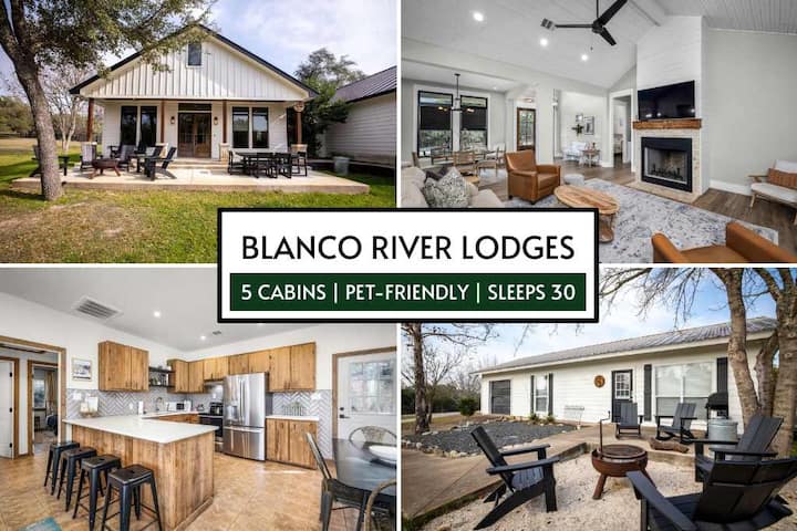 5 Homes | River Walk | Fire Pit | Group Getaway! - Kyle, TX